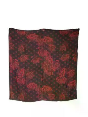 Dolce & Gabbana Rose-print Scarf