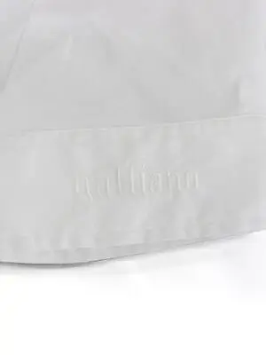 John Galliano Peter Pan Collar Short-sleeved Shirt