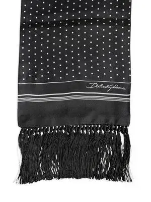 Dolce & Gabbana Polka-dot-pattern Scarf