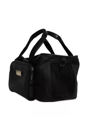 Dolce & Gabbana Logo Plaque Shoulder Bag - Black