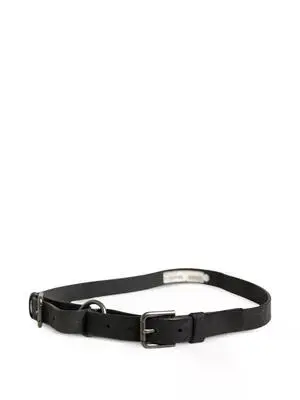 Dolce & Gabbana Leather Belt With Buckle Fastening