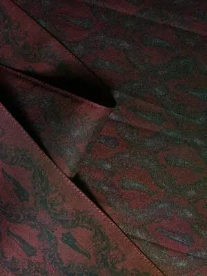 Dolce & Gabbana Paisley-print Frayed Scarf