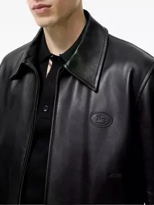Burberry Leather Harrington Jacket