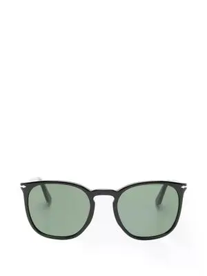 Persol Round Frame Sunglasses - Black
