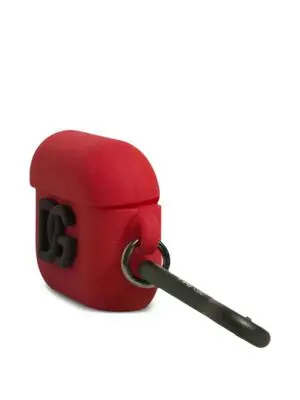 Dolce & Gabbana Dg Logo Airpods Case - Red