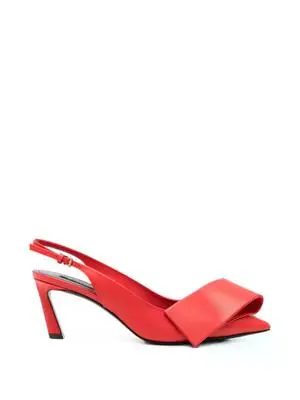 Givenchy Twisted-ribbon Slingback Pumps