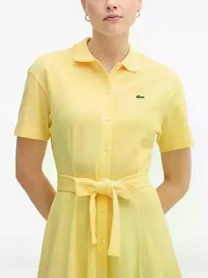 Lacoste Logo-patch Belted Dress