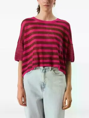 American Vintage Striped Knit Top