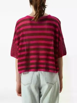 American Vintage Striped Knit Top