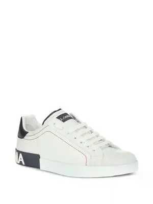 Dolce & Gabbana Portofino Leather Sneakers