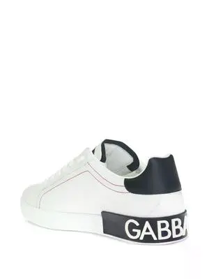Dolce & Gabbana Portofino Leather Sneakers