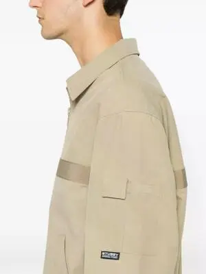 StÜssy Tape-detail Zip-up Mechanic Jacket