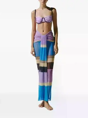 BAOBAB Baobab Nia Draped Maxi Skirt Purple