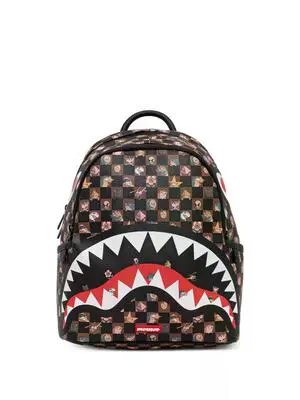 SPRAYGROUND Check-print Shark Mouth Backpack