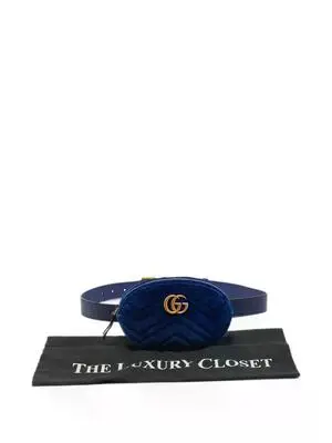 Gucci Gg Marmont Matelassé Belt Bag