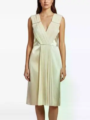 CHRISTOPHER KANE Sleeveless V-neck Midi Dress