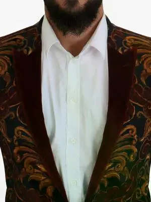 Dolce & Gabbana Baroque-print Blazer