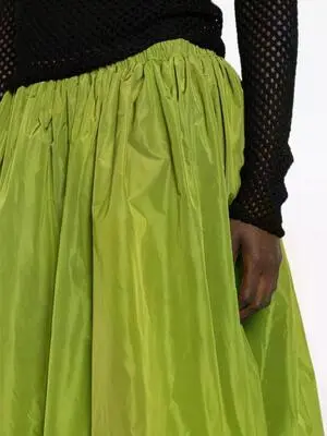 A.M.G. Gathered Balloon-hem Skirt