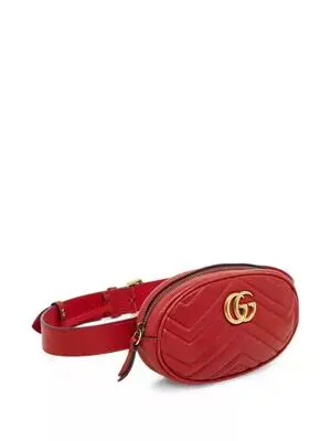 Gucci Gg Marmont Matelassé Mini Belt Bag