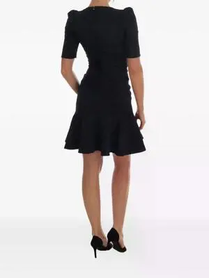 Dolce & Gabbana Short-sleeve Puff Sleeve Mini Dress