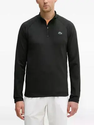 Lacoste Half-zip Sweatshirt With Logo Patch
