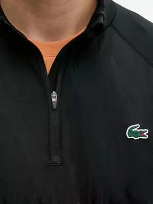 Lacoste Half-zip Sweatshirt With Logo Patch