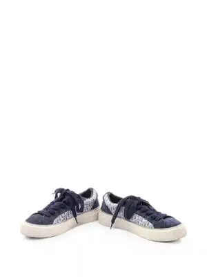 Dior B33 Oblique Canvas And Suede Lace-up Sneakers