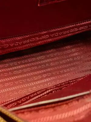 Prada Saffiano Double Zip Tote Bag