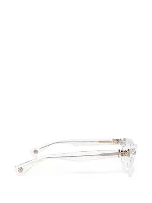 Chrome Hearts Rectangle Frame Eyeglasses