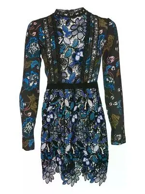 SELF-PORTRAIT Floral Lace Dress