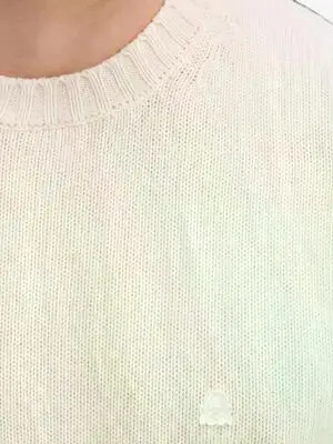 BENETTON Crew Neck Logo Sweater
