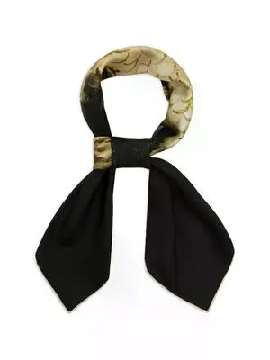 Shanghai Tang Watersky Dragon-print Scarf - Black