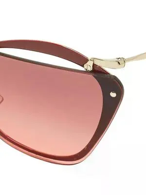 Miu Miu Cat Eye Frame Sunglasses