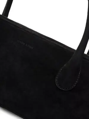 Magda Butrym Brigitte Trapeze Floral-detail Tote Bag - Black