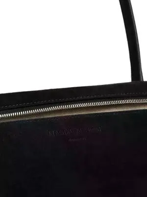 Magda Butrym Brigitte Trapeze Floral-detail Tote Bag - Black