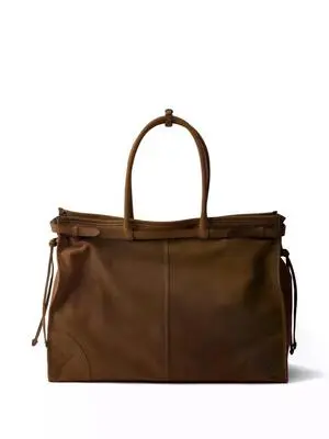 Prada Bonnie Nubuck Leather Tote Bag