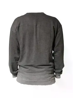 Dolce & Gabbana Distressed Logo Embroidered Sweatshirt