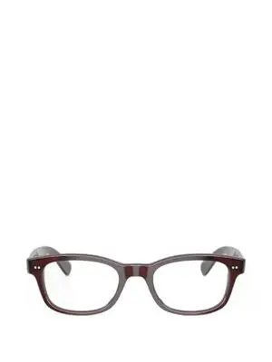 Oliver Spencer Tiello Square-frame Glasses - Brown