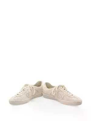 Gucci G75 Perforated Leather Sneakers