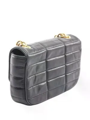 Celine Leather Matelasse Chain Shoulder Bag