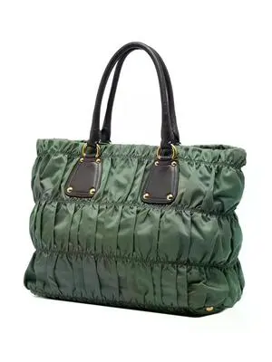 Prada Tessuto Gaufre Tote Bag