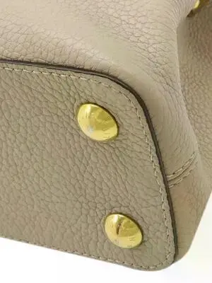 LOUIS VUITTON Taurillon Capucines Bb Satchel
