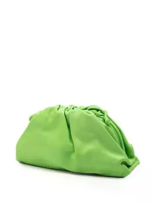 Bottega Veneta Lambskin Mini Pouch Crossbody Bag - Green