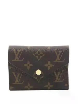 LOUIS VUITTON 2021 Monogram Victorine Small Wallets - Brown