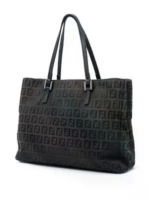 Fendi Zucchino Canvas Tote Bag