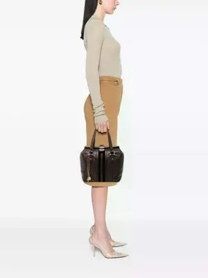 Gucci Embossed Leather Handbag