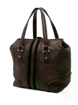 Gucci Embossed Leather Handbag