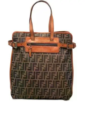 Fendi Zucca Canvas Tote Bag