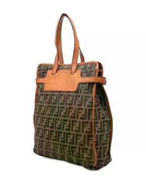 Fendi Zucca Canvas Tote Bag