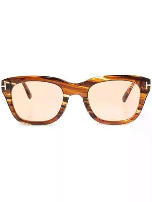 TOM FORD Square-frame Sunglasses - Brown
